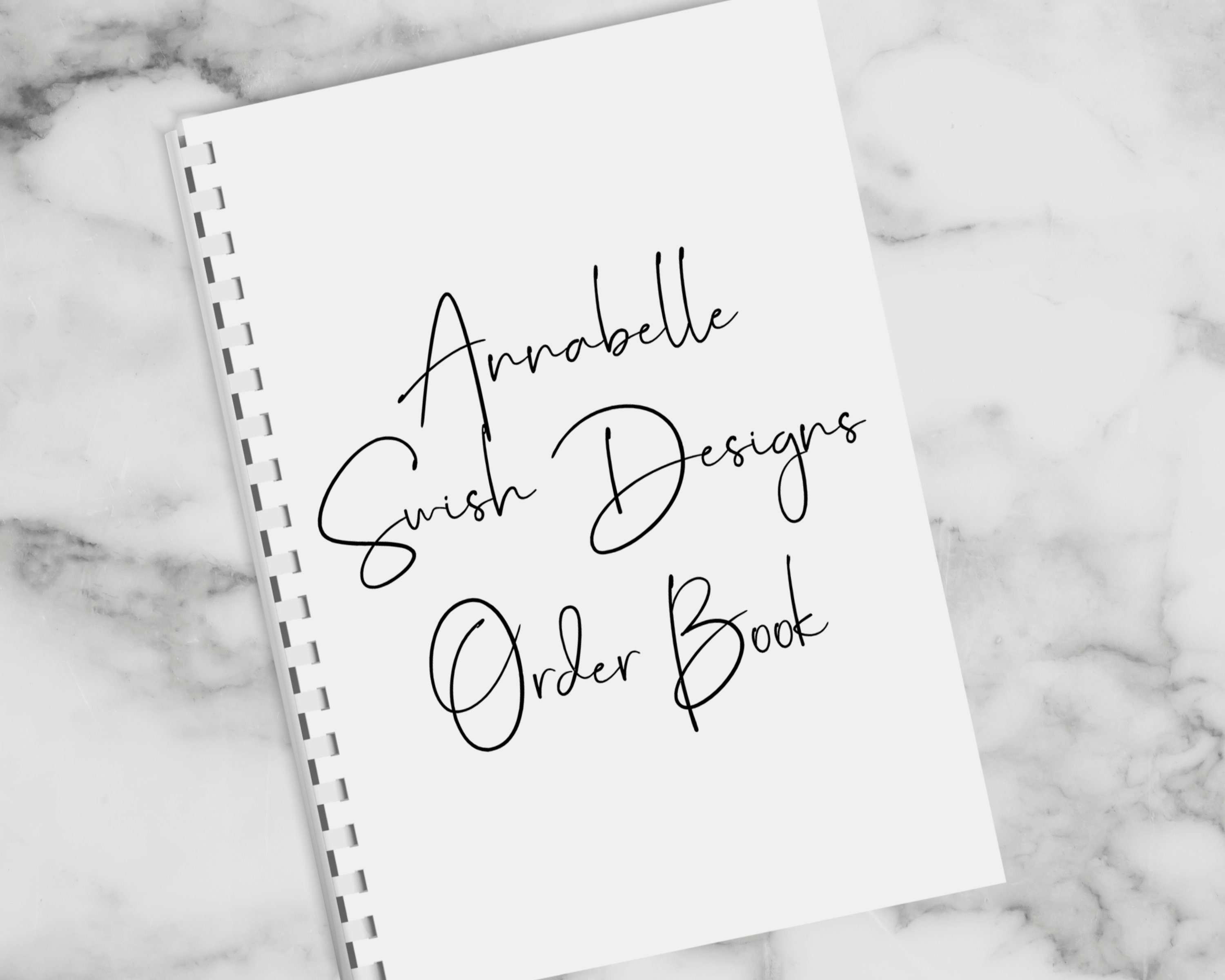 Order Book With Business Name Small Business Orders Book - Etsy
