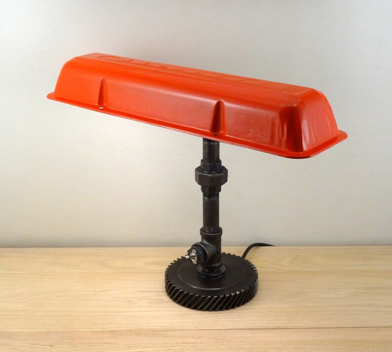 Chevrolet Script Valve Cover Desk Lamp, Automotive Lamp, Steampunk Lamp ...