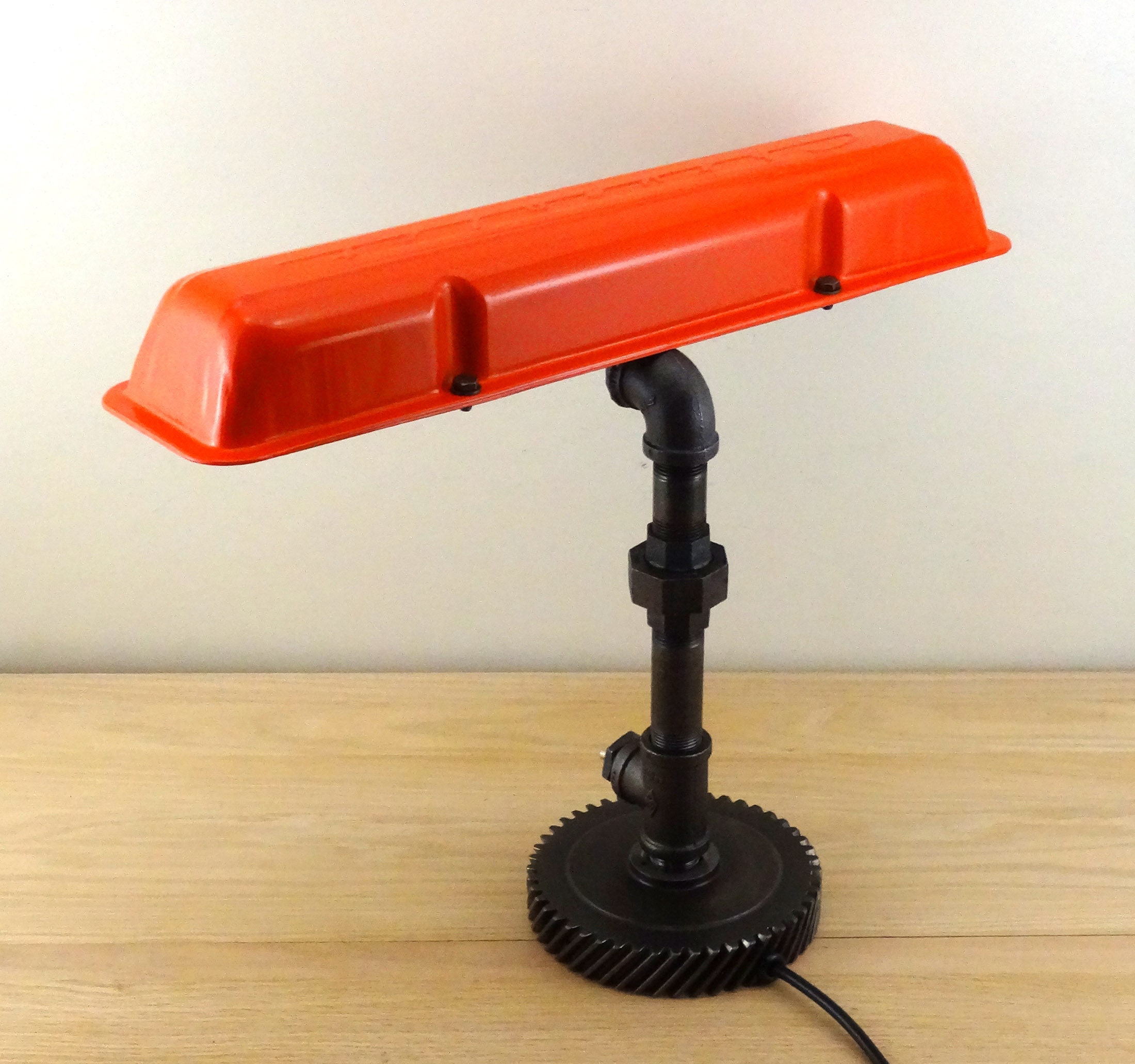 Chevrolet Script Valve Cover Desk Lamp, Automotive Lamp, Steampunk Lamp ...