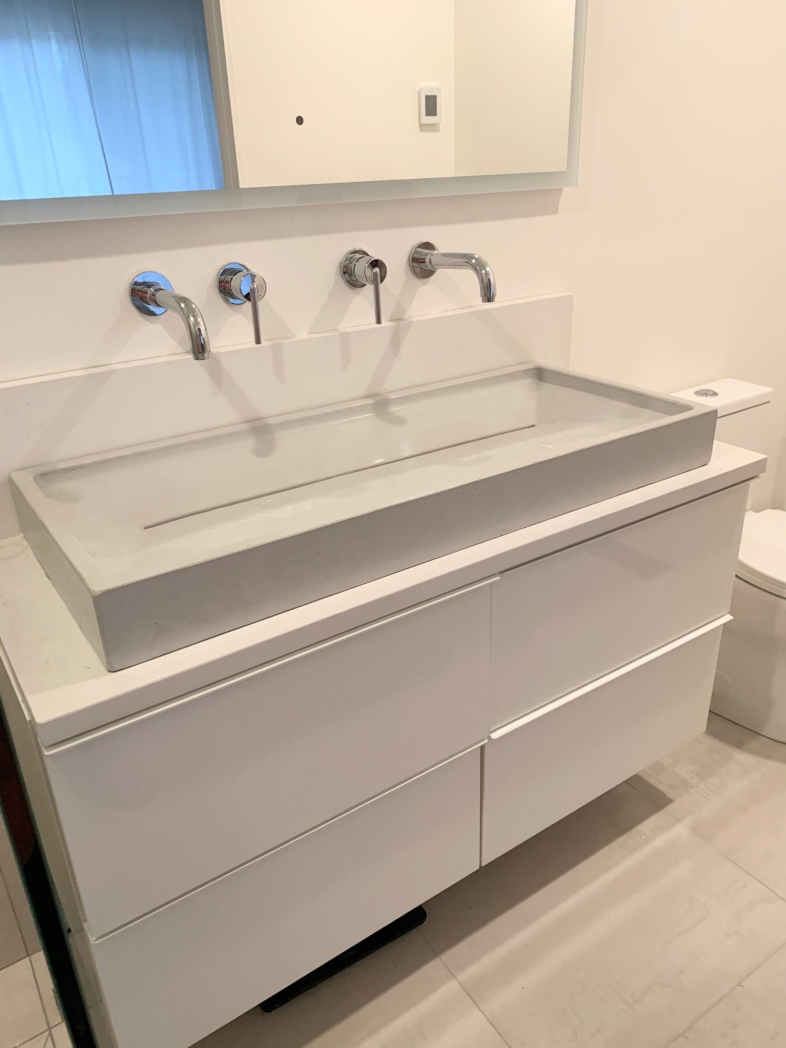 40" Concrete Ramp Sink Slot Drain - Etsy