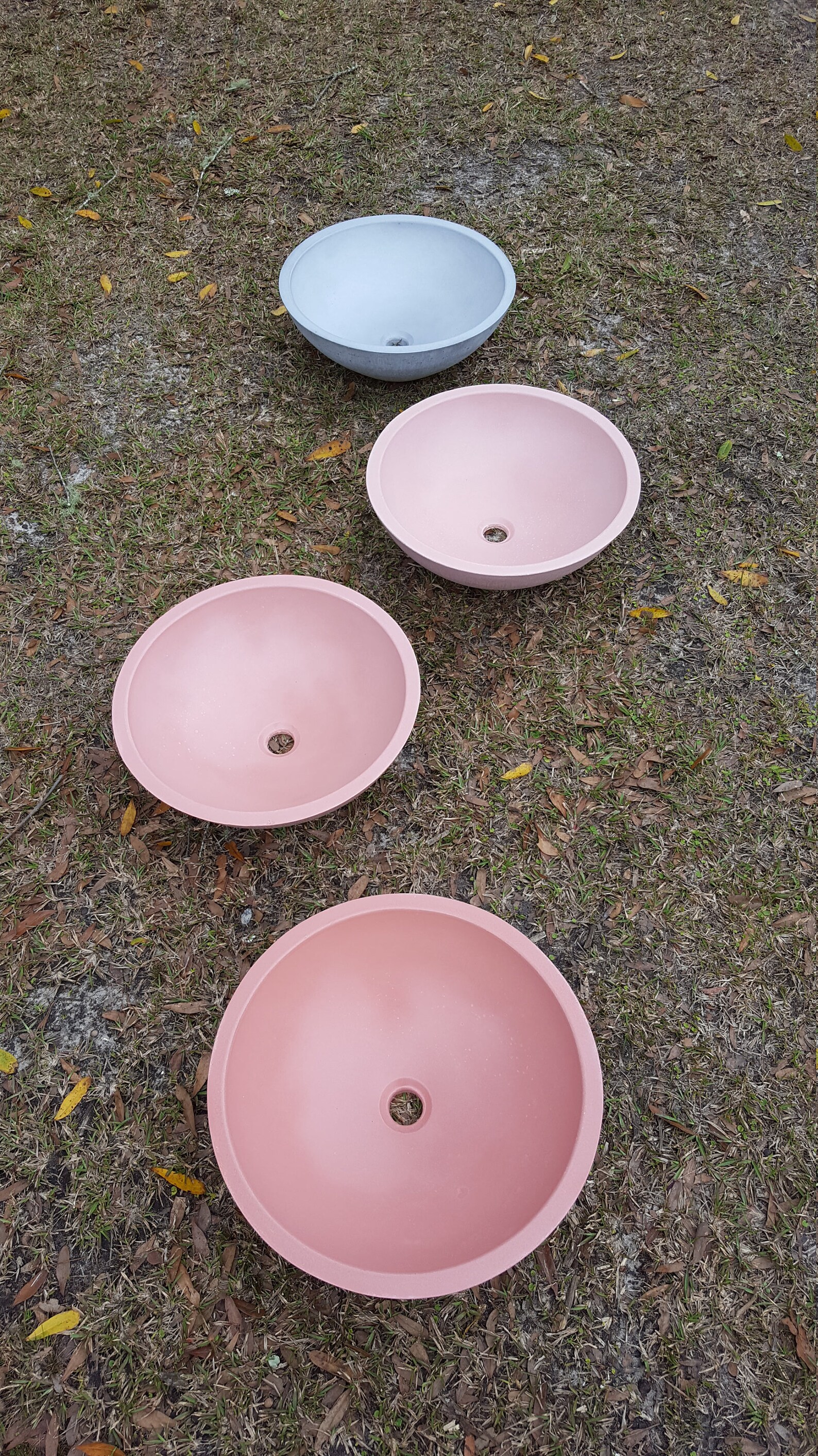 Pink Concrete Vessel Sink Bowl Sink Pink Sink Basin - Etsy