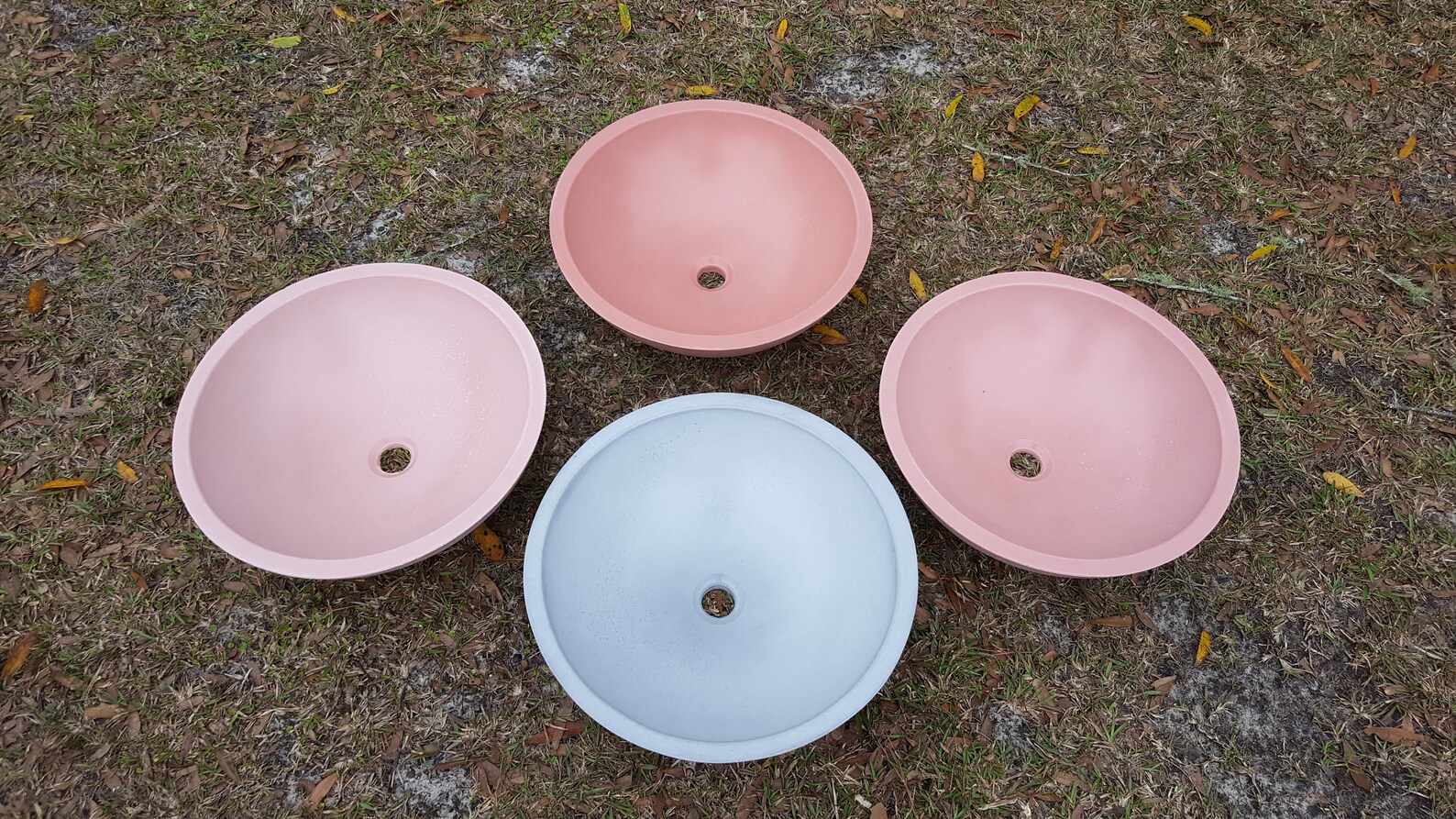 Pink Concrete Vessel Sink Bowl Sink Pink Sink Basin - Etsy