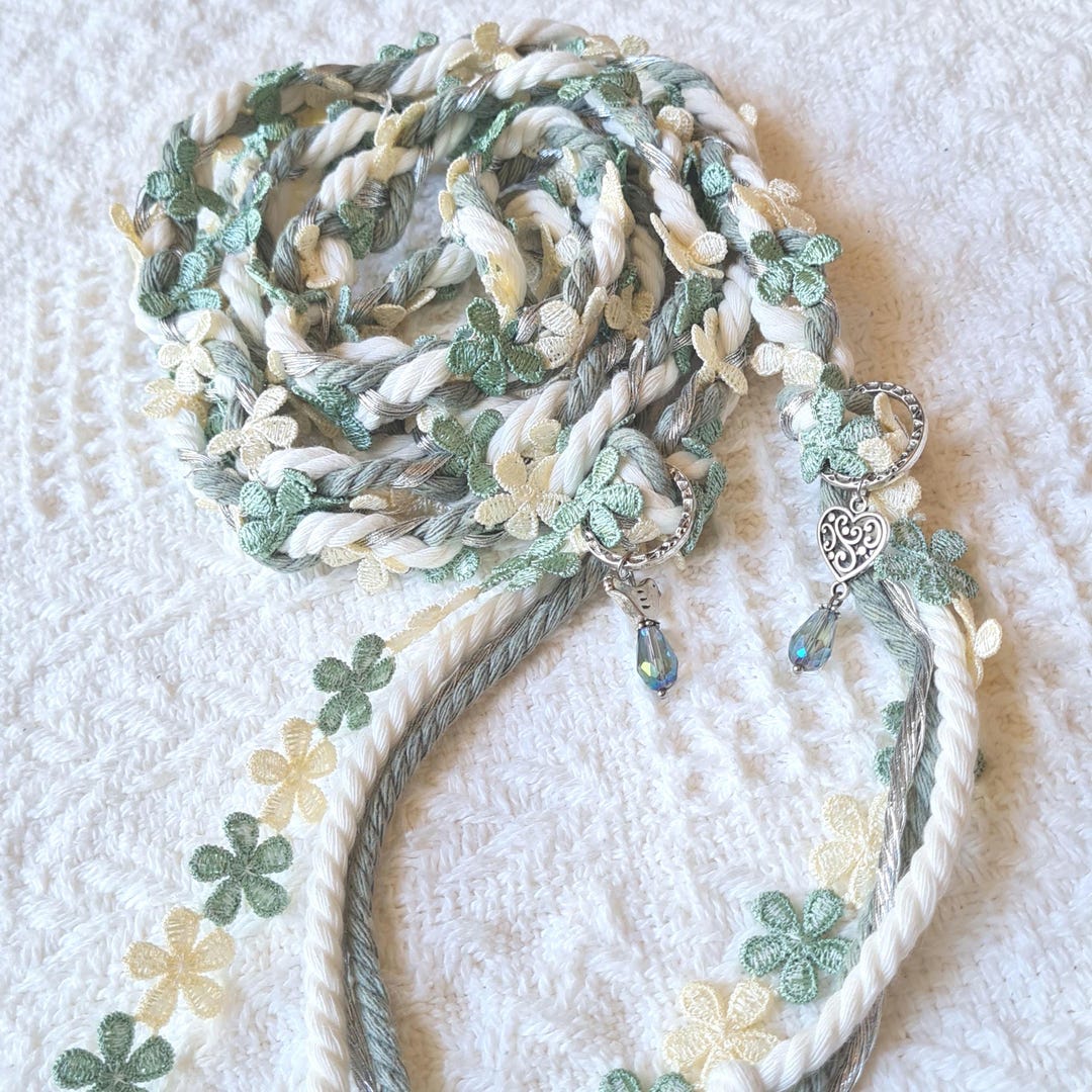 Handfasting Cord 6ft, Celtic Wedding Rope, Light Sage Green, Daisy Lace ...