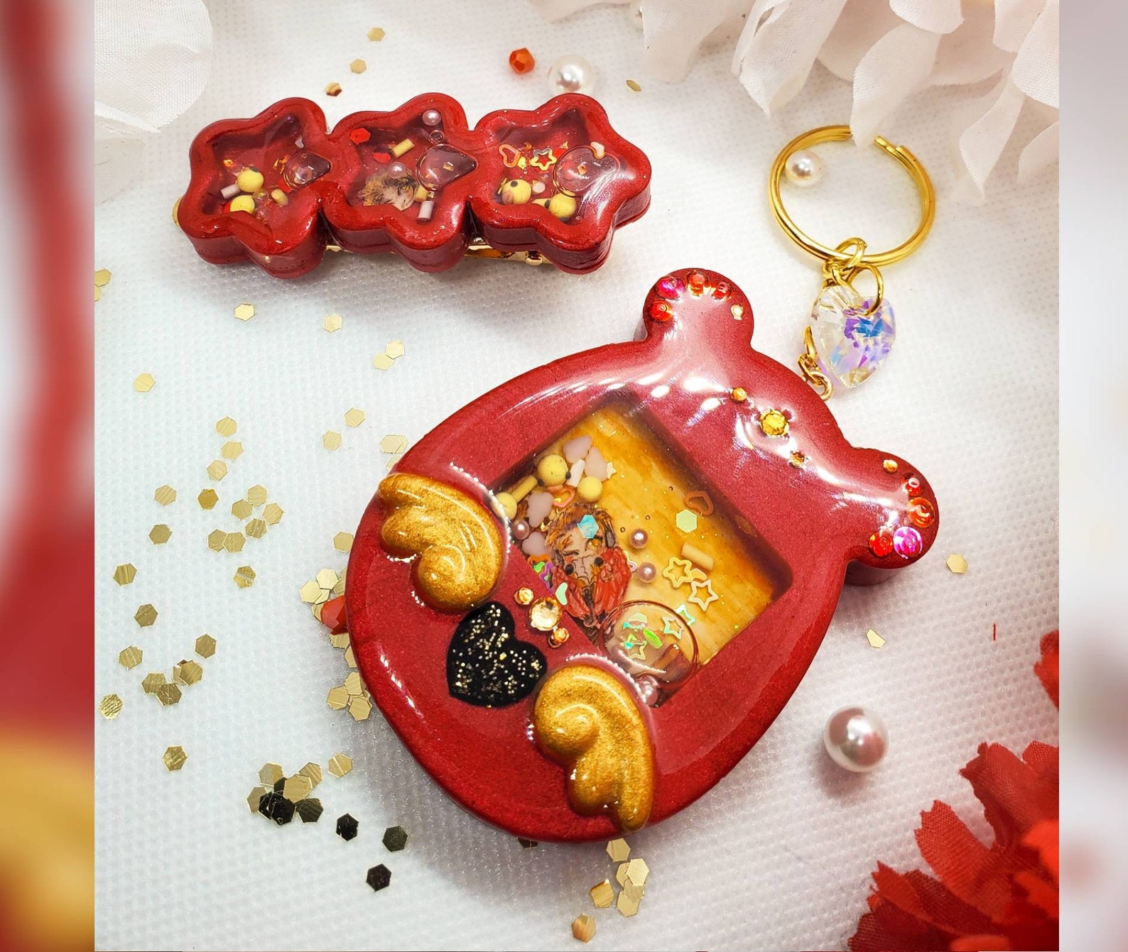 Custom Made Resin Shaker Charms - Etsy.de