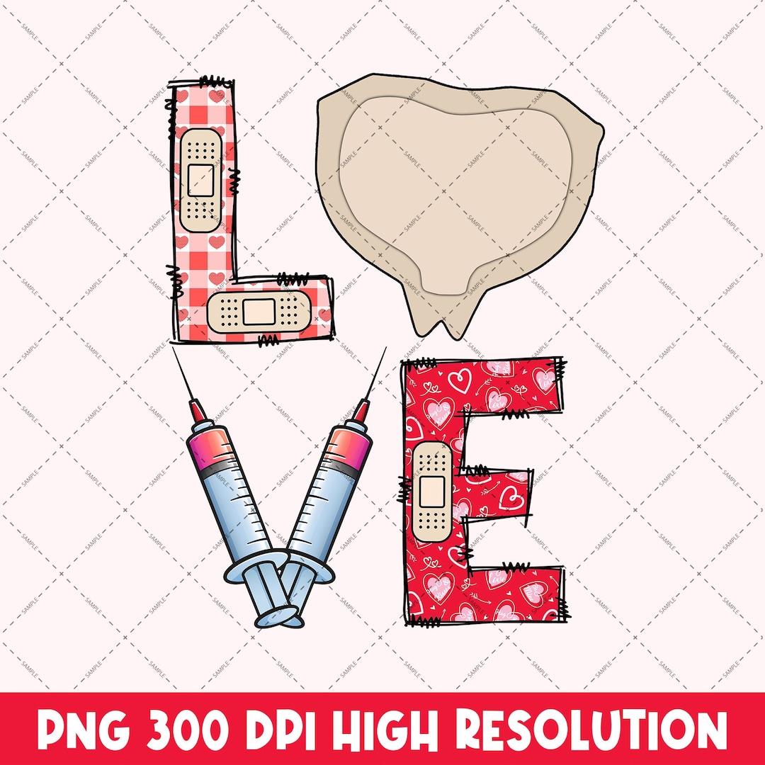 Wound Care Nurse Valentine's Day LOVE PNG, Ostomy Nurse Squad Crew ...