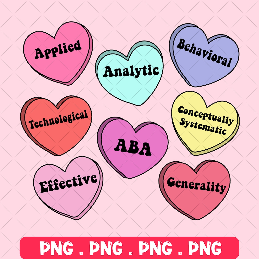 ABA Valentine Png, Behavior Analyst Digital Download, ABA Valentine's ...