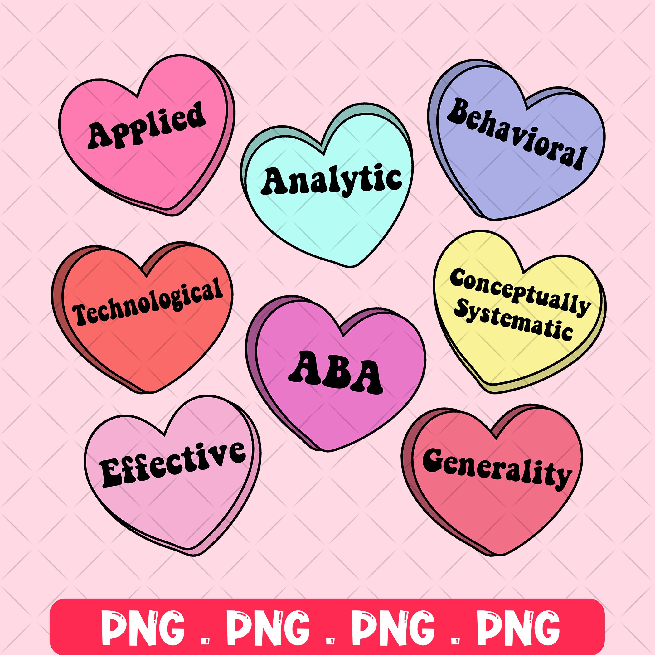 ABA Valentine Png, Behavior Analyst Digital Download, ABA Valentine's ...