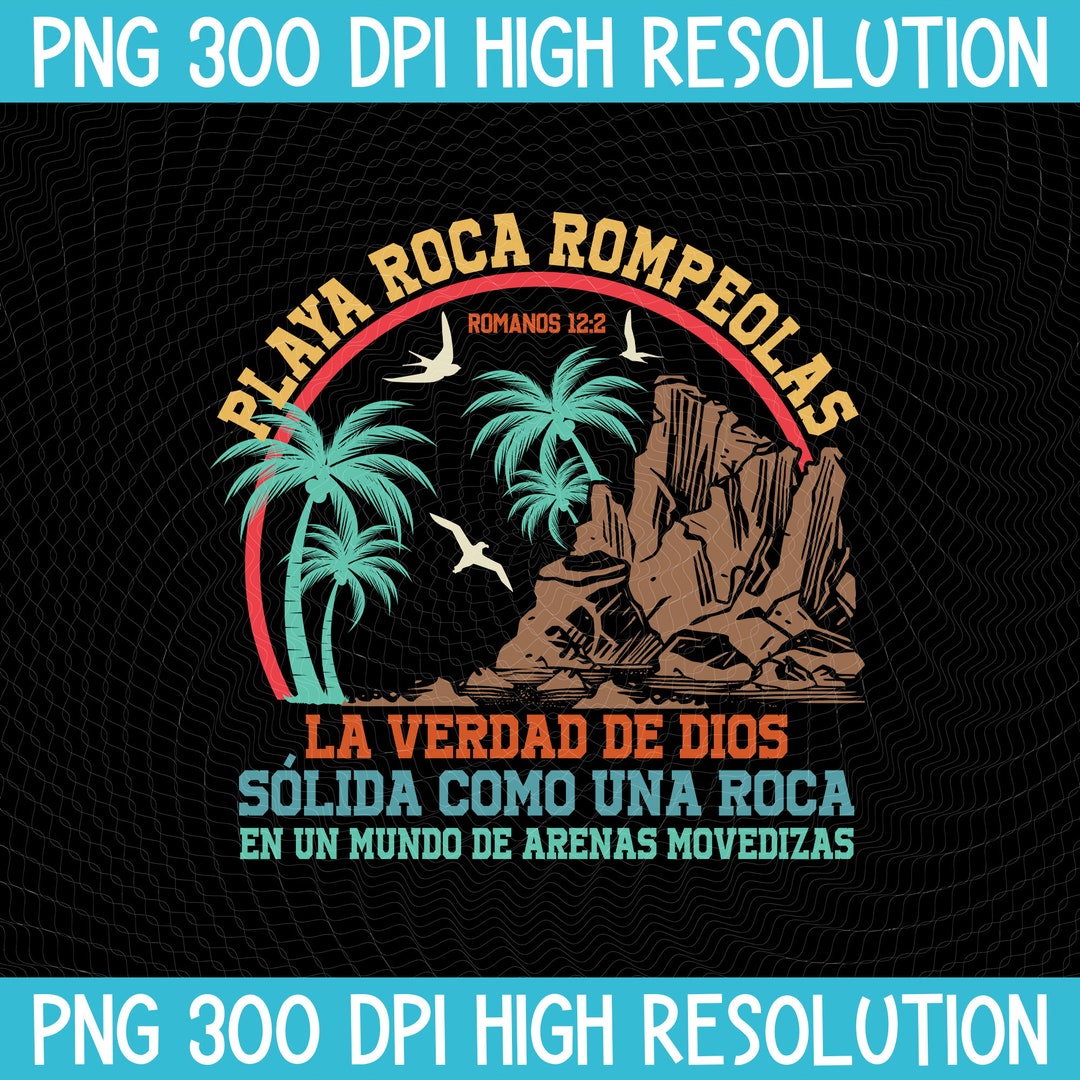 Vacation Bible School PNG, VBS Spanish 2024 Digital Download, Playa ...