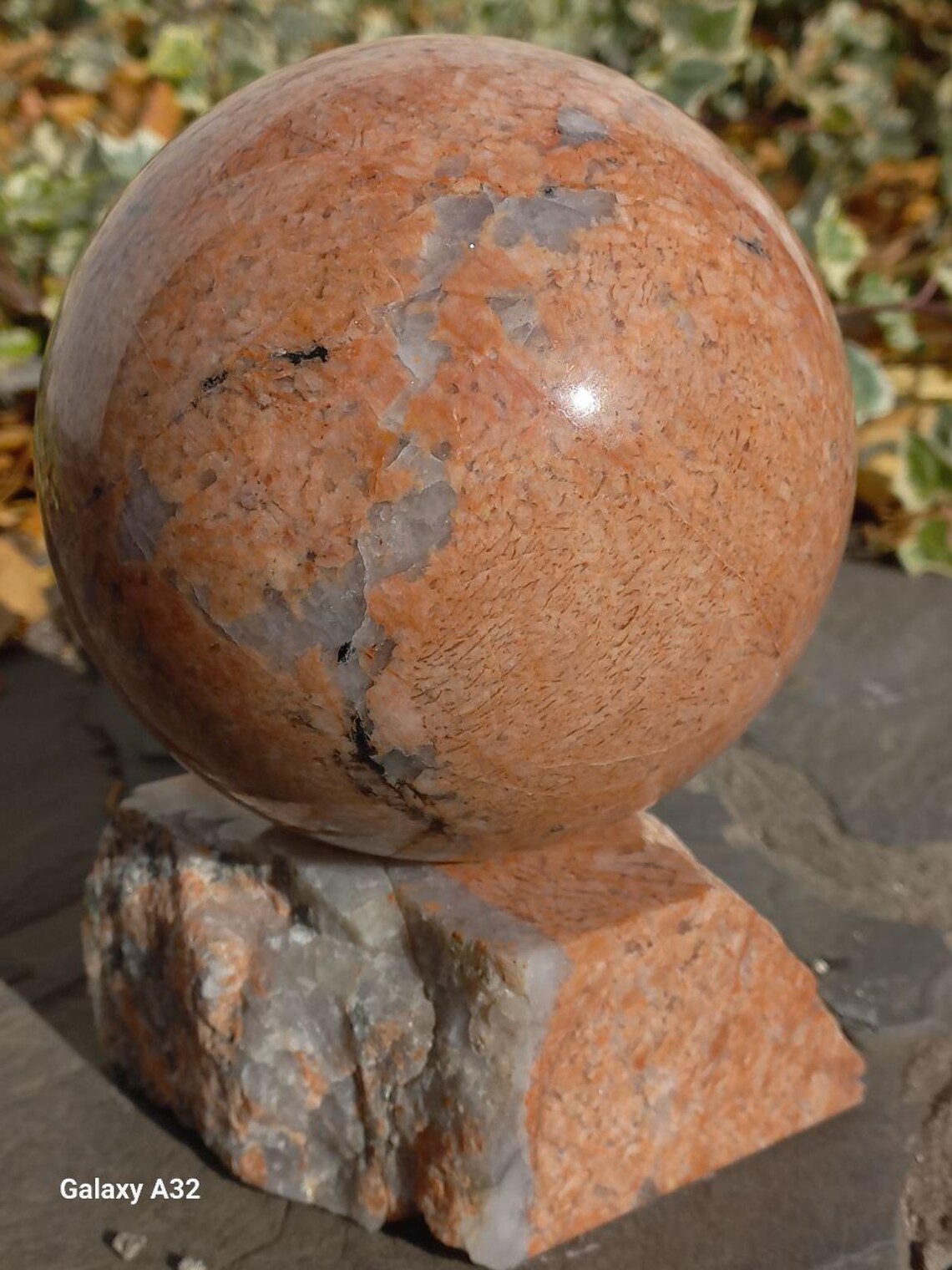 Polished Pegmatite Sphere – Natural Stone Decoration for Home ...
