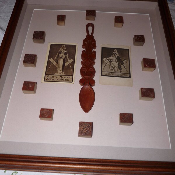 Masonic Picture Frame - Etsy