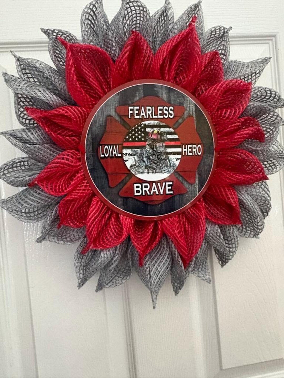 Fireman’s Wreath - Etsy