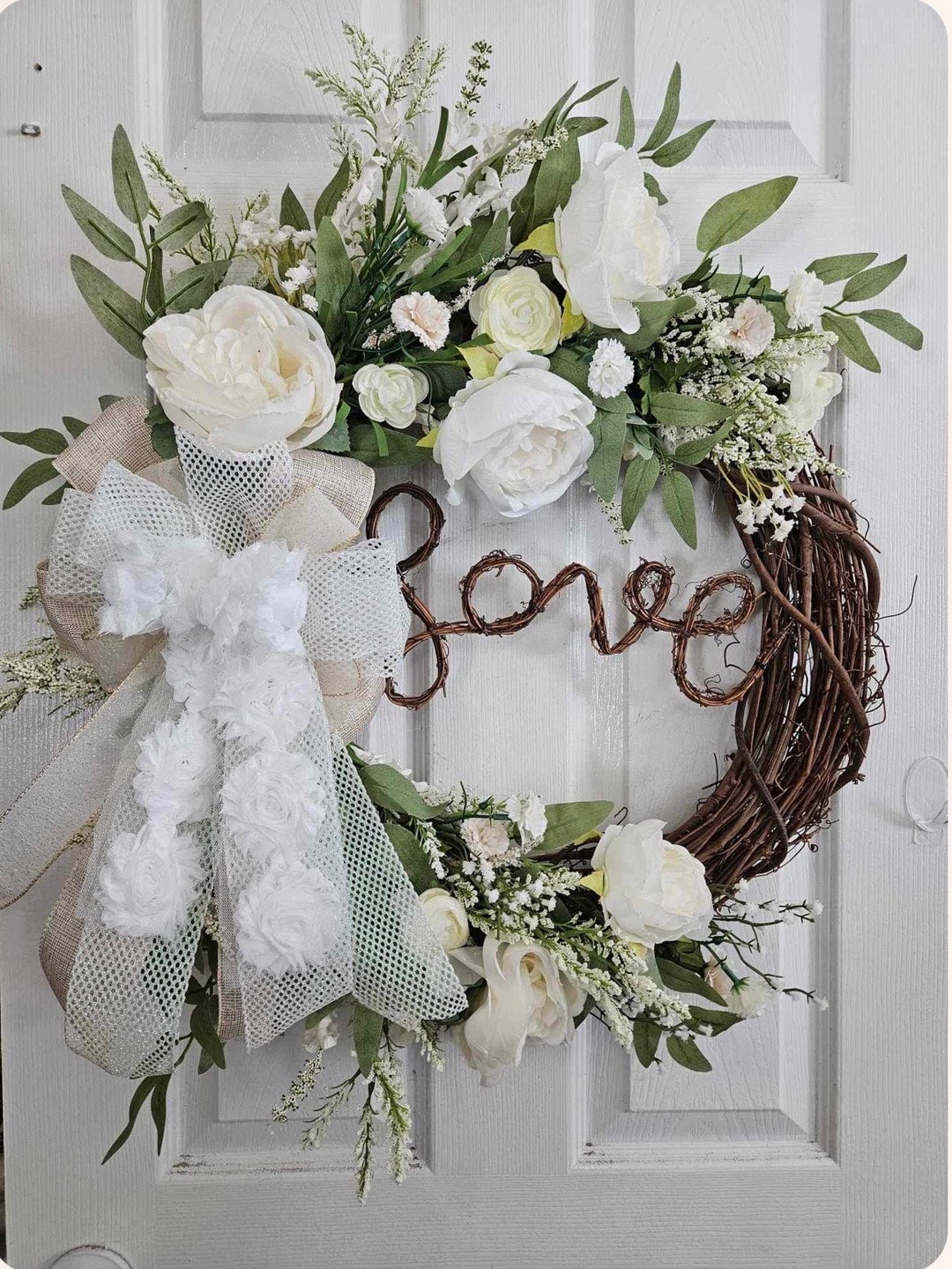 Wedding: Boho Bridal Wreath - Etsy