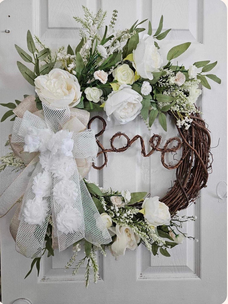 Wedding: Boho Bridal Wreath - Etsy