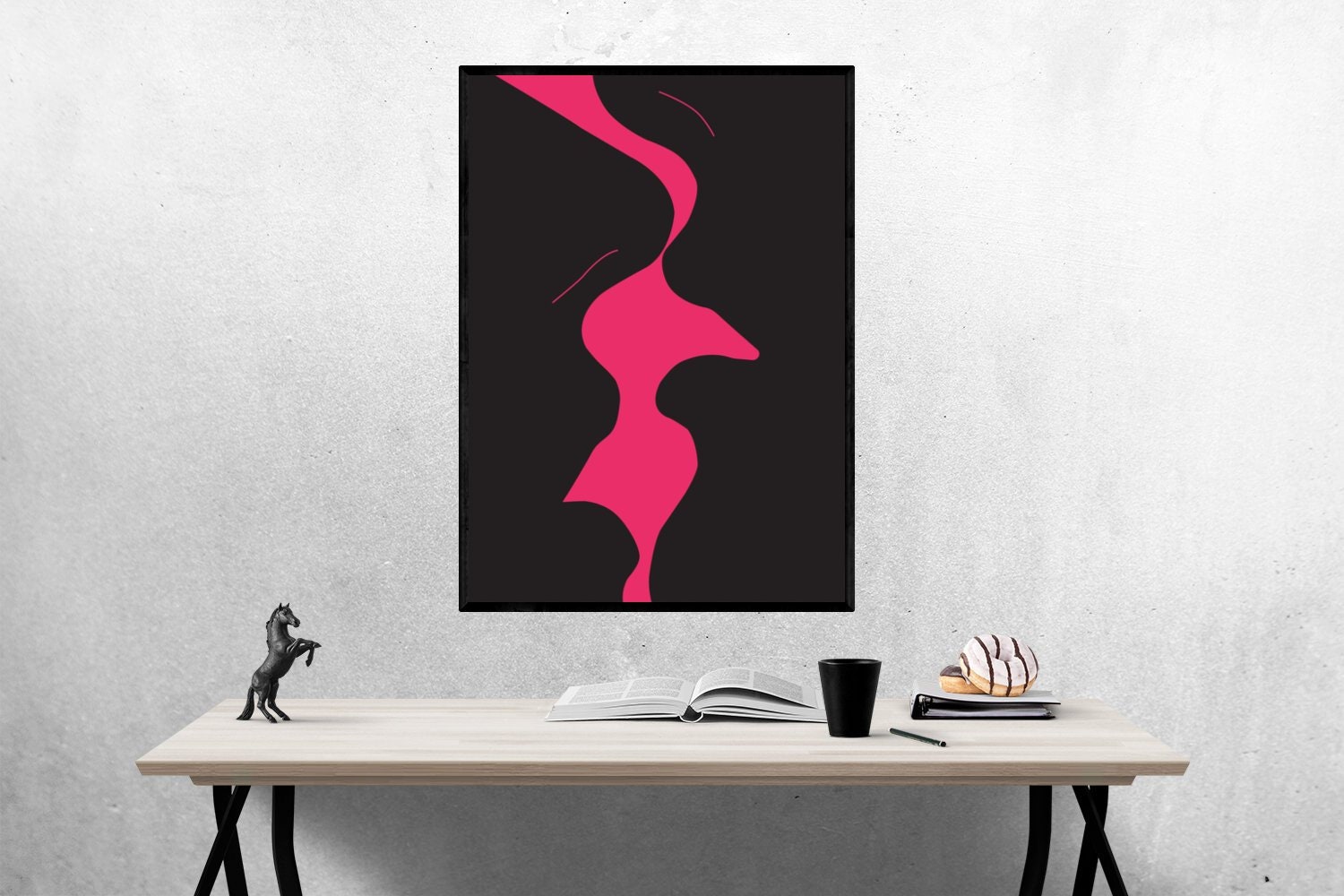Gay Kiss Print Romance Gay Couple Art Love Is Love Men Kiss Etsy