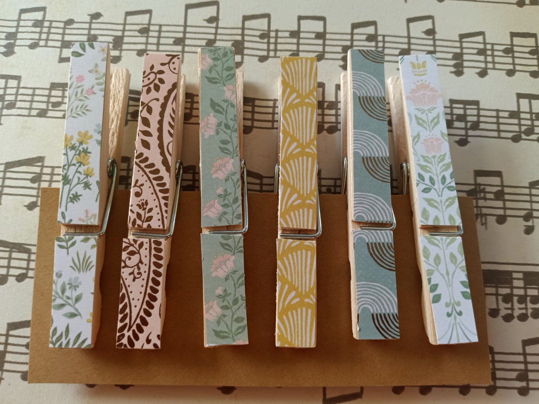6 Journal Clips. Planner Clips. Junk Journal Supplies. Planner Supplies ...