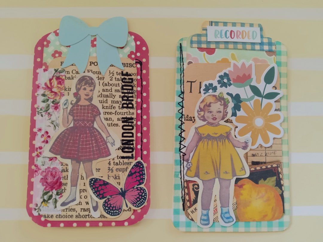 2 Jumbo Altered Hidden Paper Clips. Set of 2 Hidden Paper Clips. Junk ...