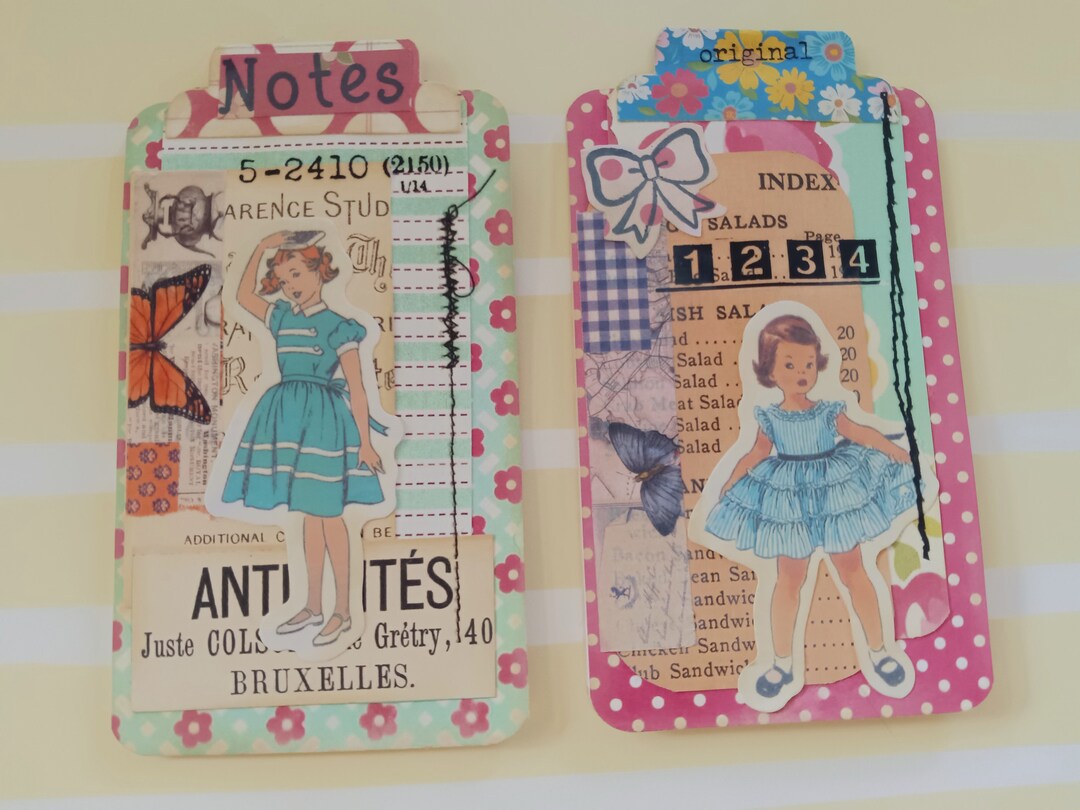 2 Jumbo Altered Hidden Paper Clips. Set of 2 Hidden Paper Clips. Junk ...