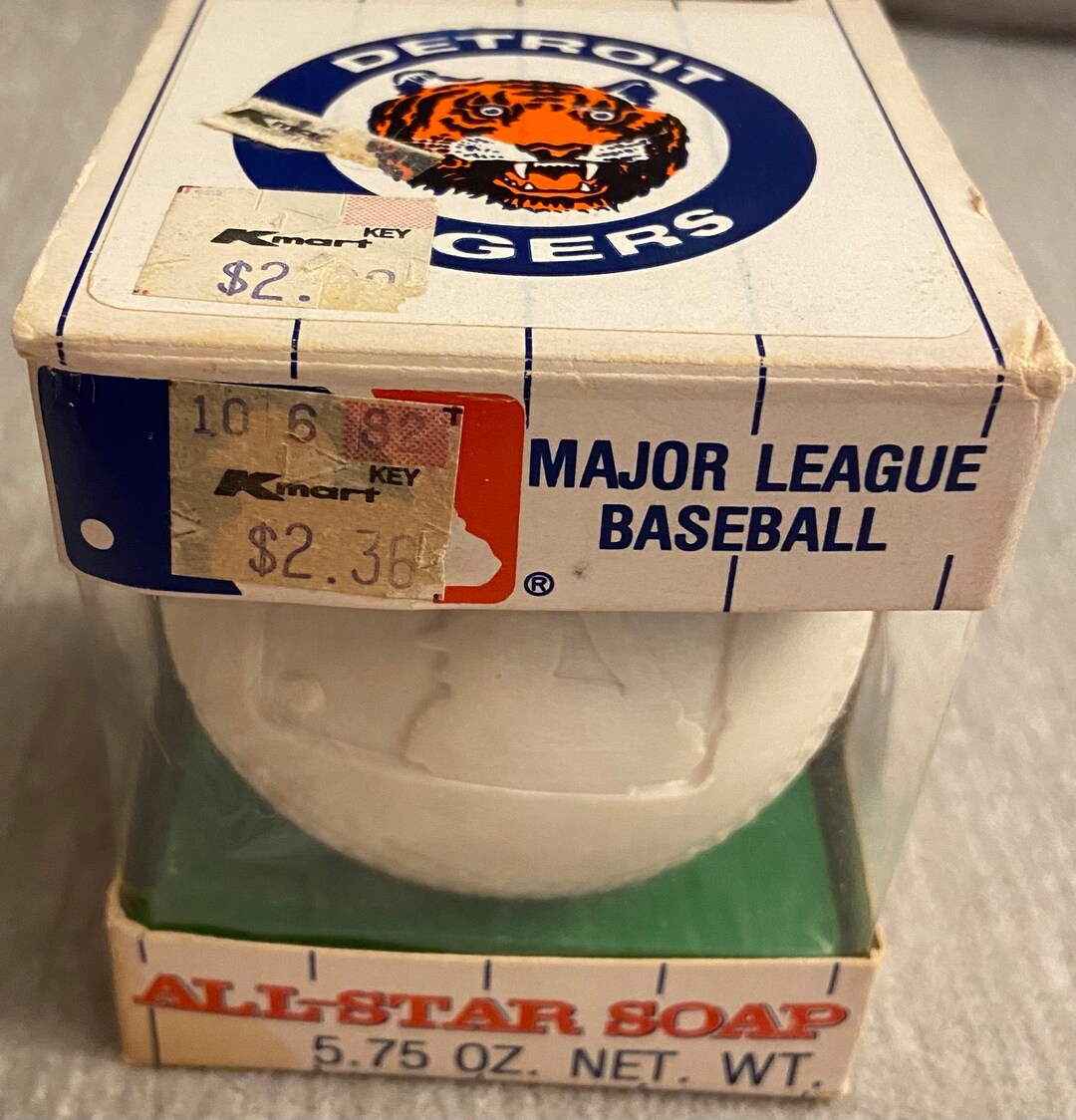 1982 Detroit Tigers MLB Major League Baseball Vintage All-star Soap ...