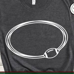 Football Monogram Frame SVG, Football Frame Svg, Football Mom Svg ...