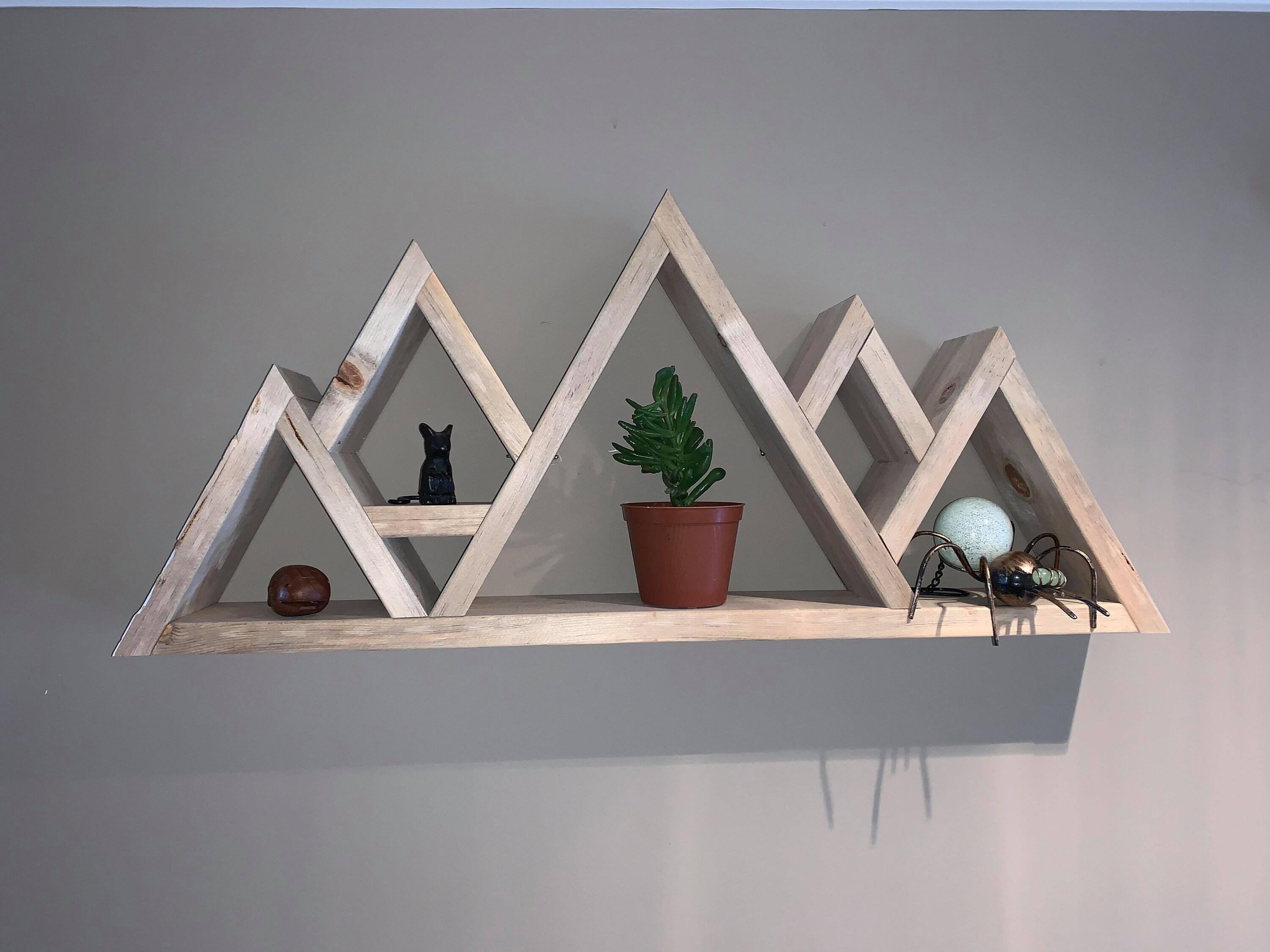 5 Peak Mountain Shelf - Etsy