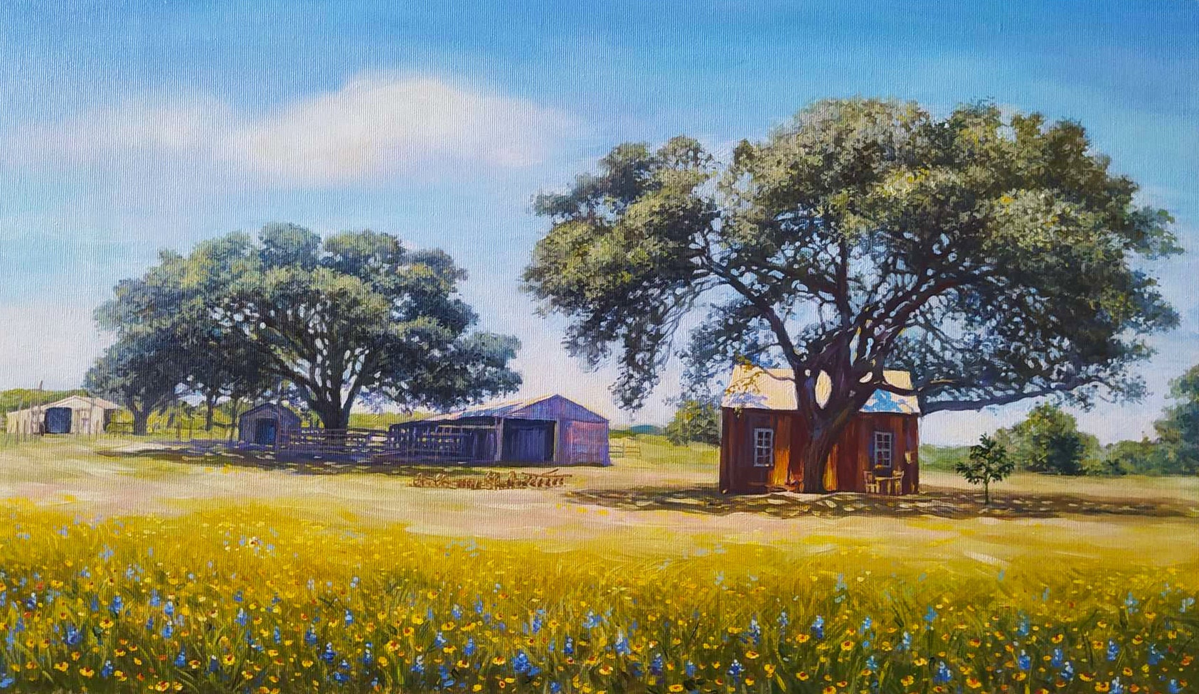 Home Portrait Oil on Canvas House Moving Gift House Painting From Photo ...