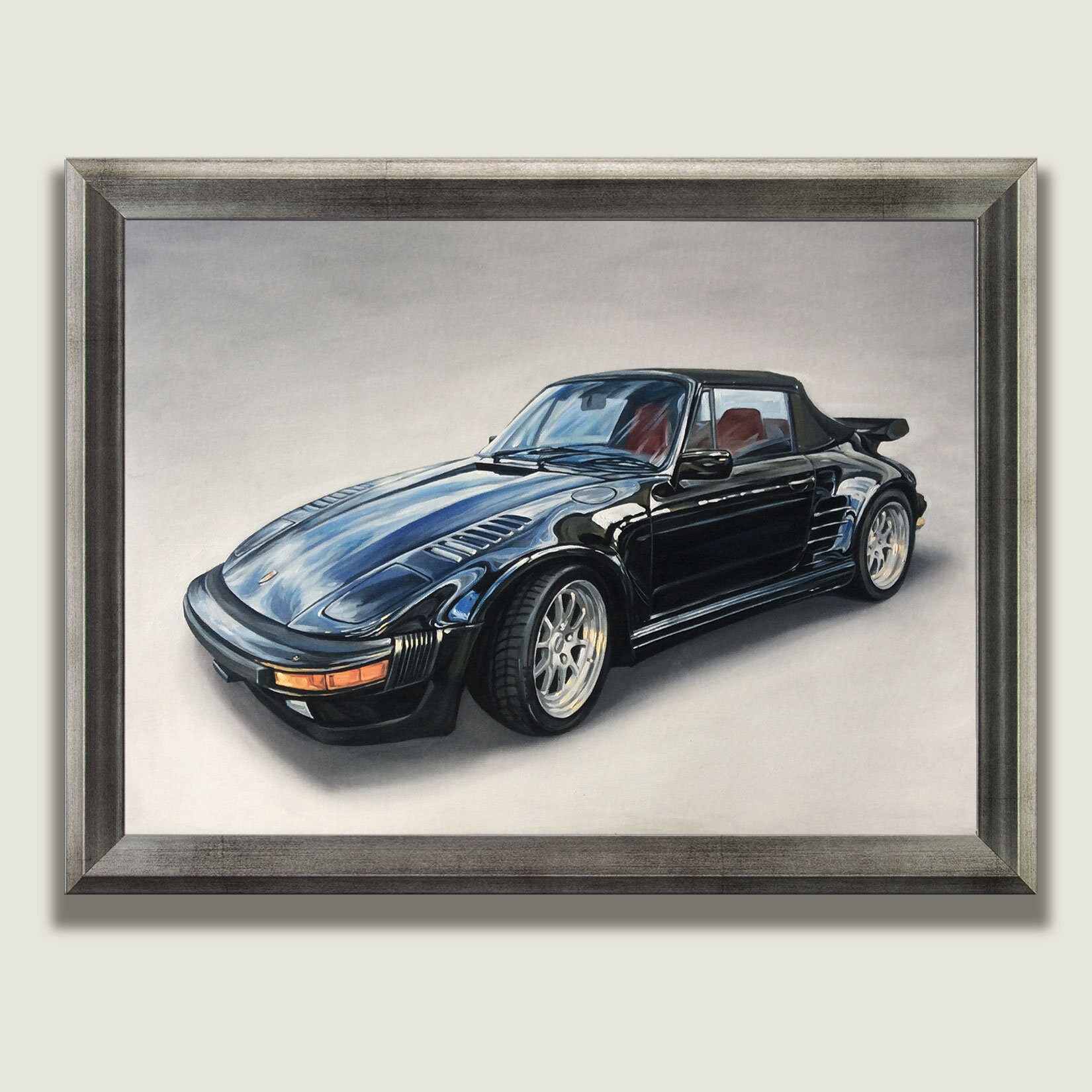 Realistic Car Oil Painting – Custom Automotive Art on Canvas - Etsy