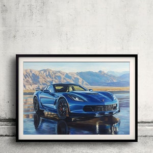 Realistic Oil Paintings of Iconic Cars - Perfect Gifts for Car ...