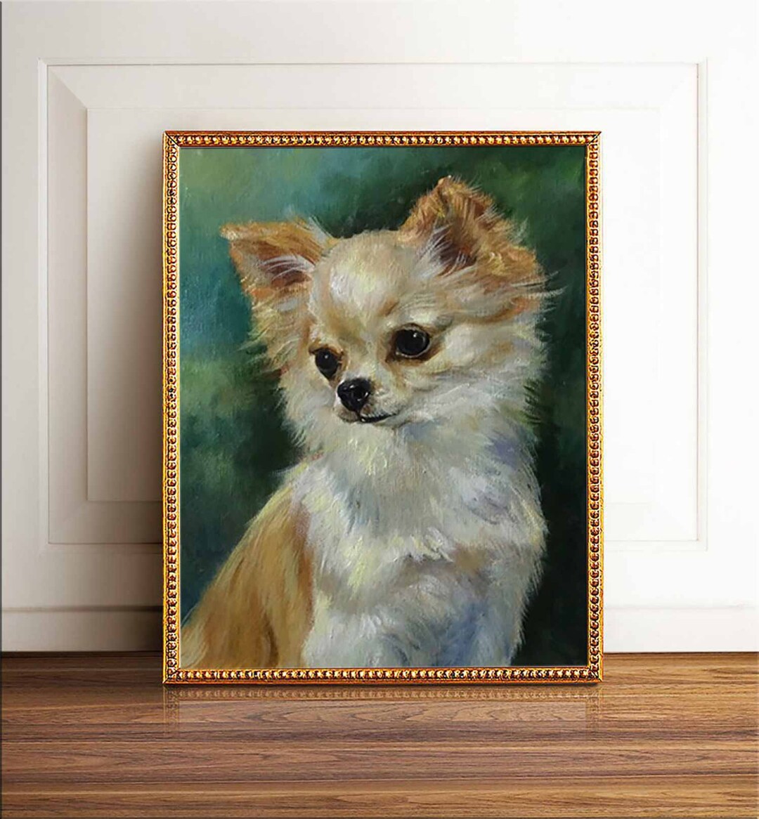 Custom Pet Portraits Painting Dog Portraits Dog Painting Oil Painting ...
