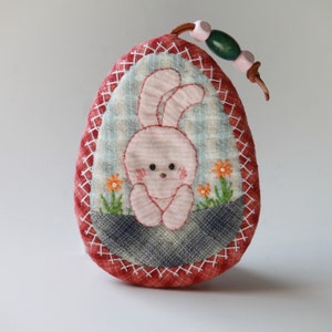 Rabbit Key Cover, Soft Fabric Patchwork Key Pouch for Auto Accessories ...