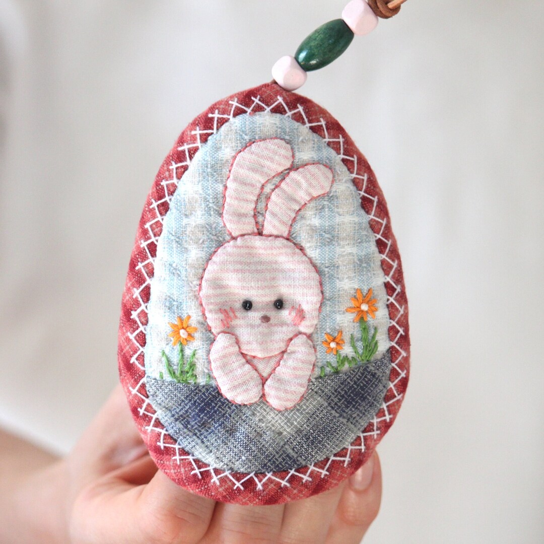 Rabbit Key Cover, Soft Fabric Patchwork Key Pouch for Auto Accessories ...