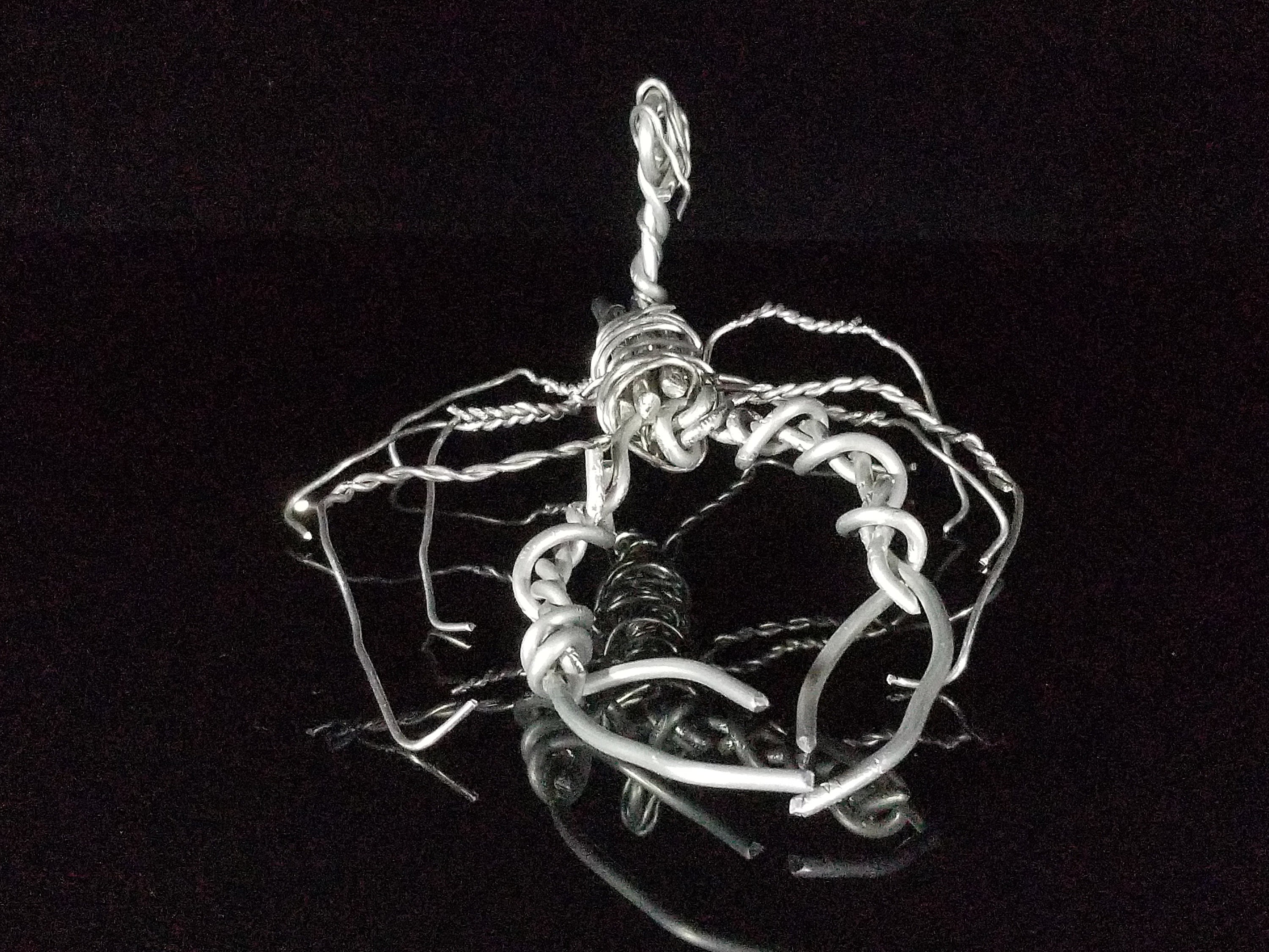 Aluminum Wire Sculpture - "scorpion" - Etsy