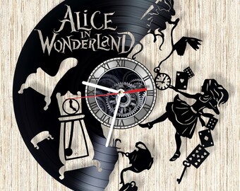 White rabbit clock | Etsy