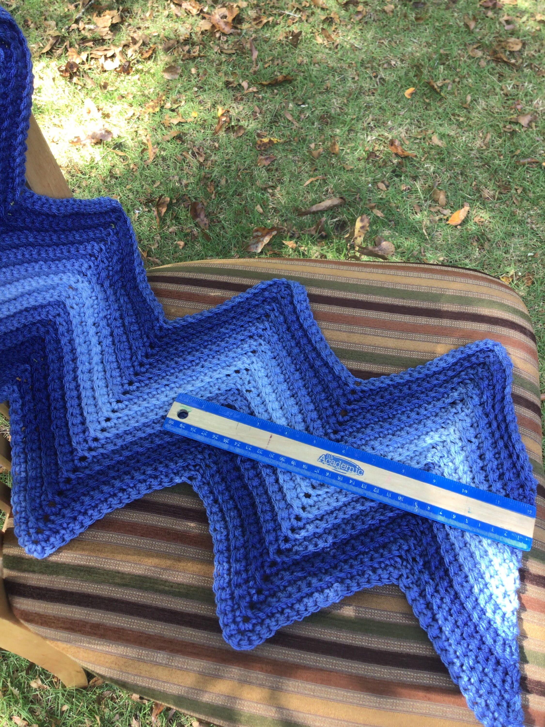 Zig-zag Afghan Pattern - Etsy