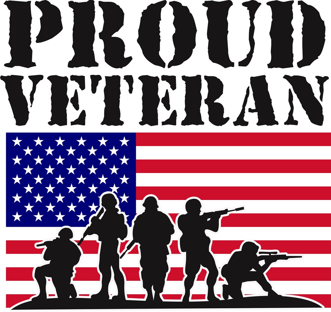 Proud Veteran Download Svg Png Jpg - Etsy