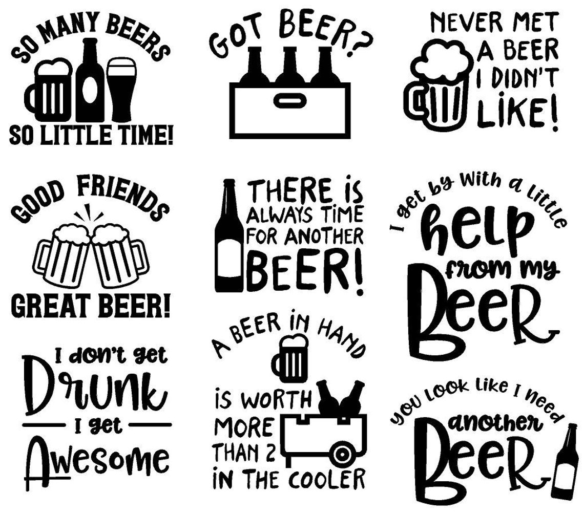 Beer Bundle SVG Eps Pdf Png Dxf - Etsy