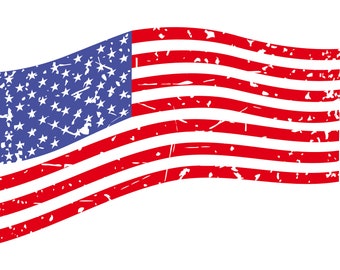 Distressed American Flag 16 Download Svg, Png, Pdf, Eps - Etsy