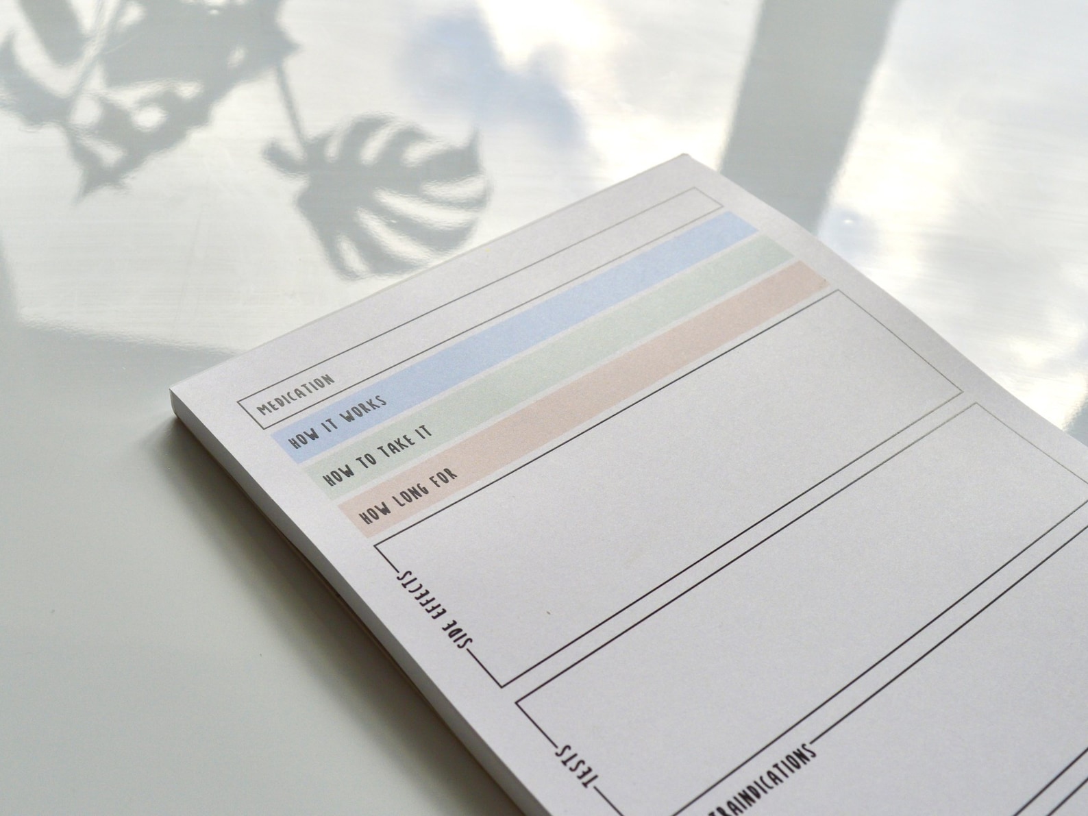 Medication Summary Notepad for Medical Students Pharmacy - Etsy UK