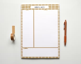 Cornell Note Taking Set Printable Cornell Note Template - Etsy