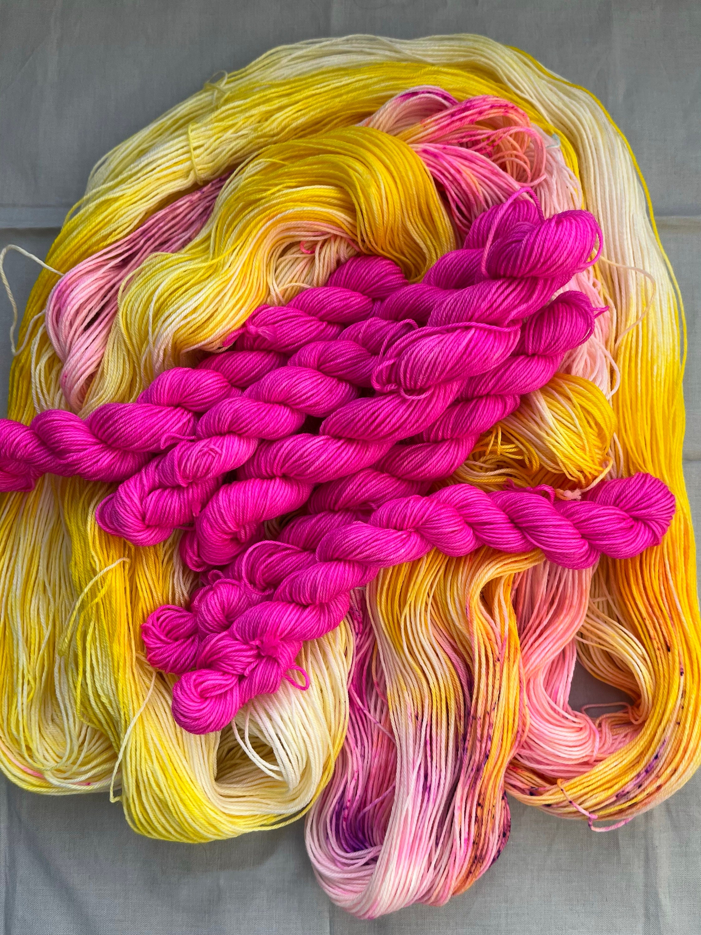 Chica & Mr. Cupcake 120 Grams Tabby Sock Base Fingering Weight Sock Set ...