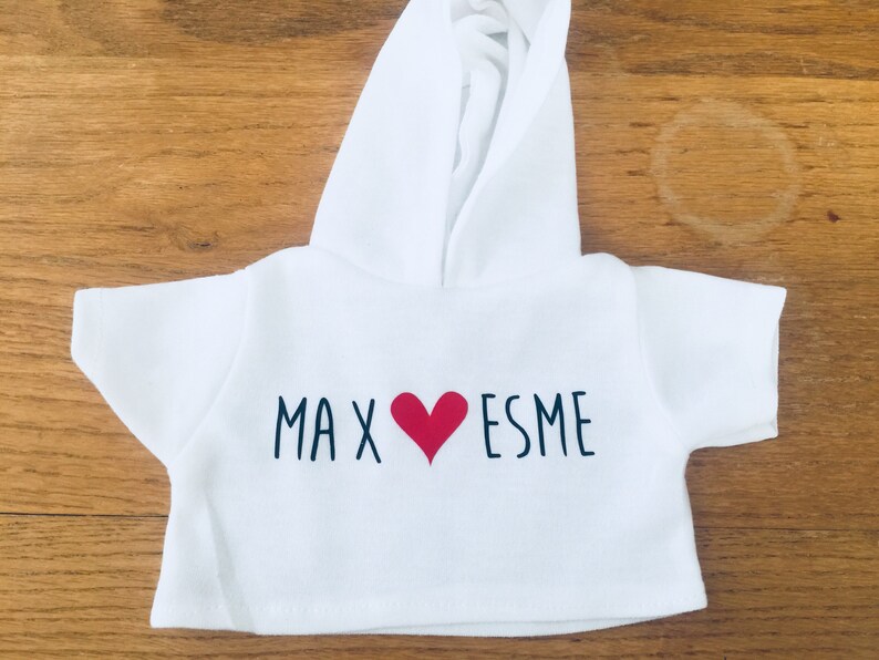 Teddy Bear With Personalised Tshirt Personalised Teddy - Etsy