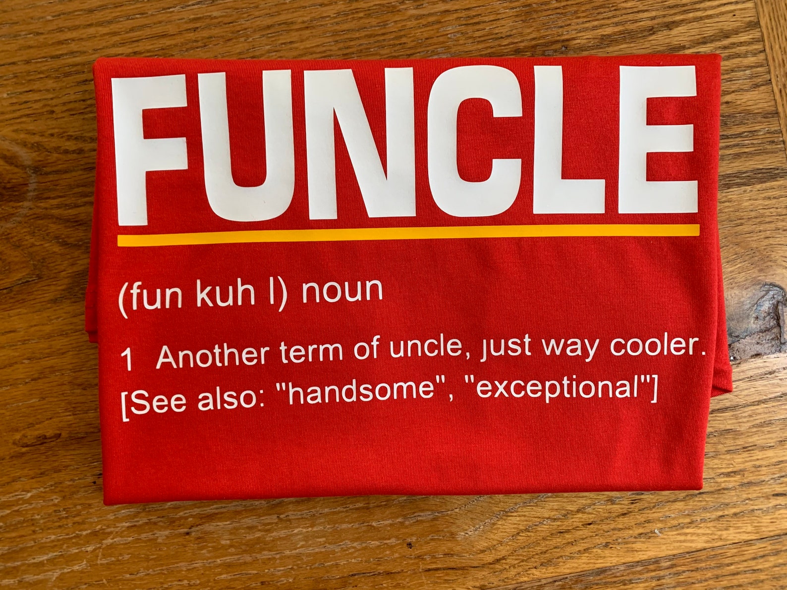 Funcle Tshirt Funny Uncle Tshirt Uncle Tshirt Gift Best - Etsy