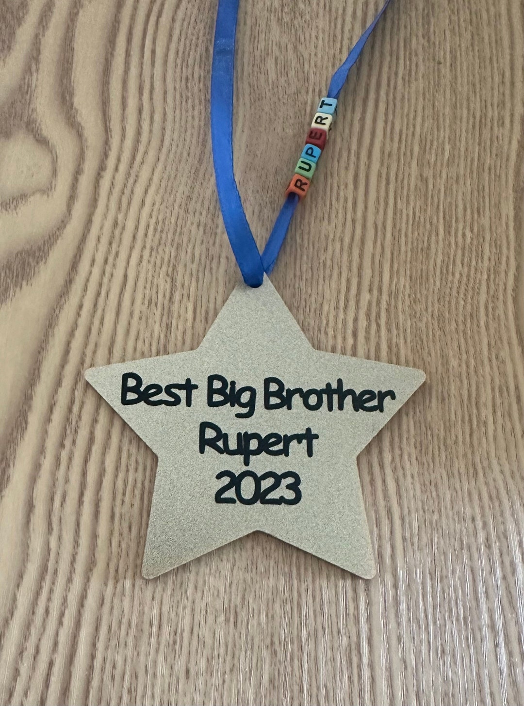 Big Brother Medal - Big Sister Award - Sibling New Baby Gift- Best Big ...