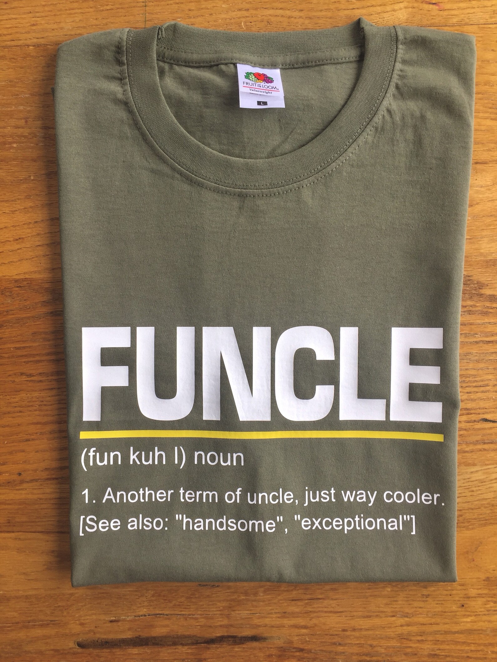 Funcle Tshirt Funny Uncle Tshirt Uncle Tshirt Gift Best - Etsy