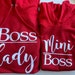 Boss Lady and Mini Boss Matching Hoodies – Mum & Daughter Set - Etsy