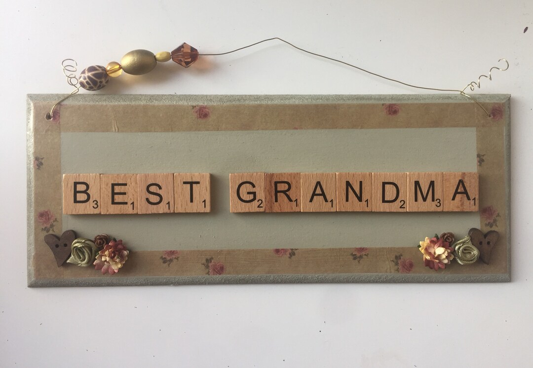 Best Grandma Plaque - Birthday Gift for Grandma - Grandma Christmas ...