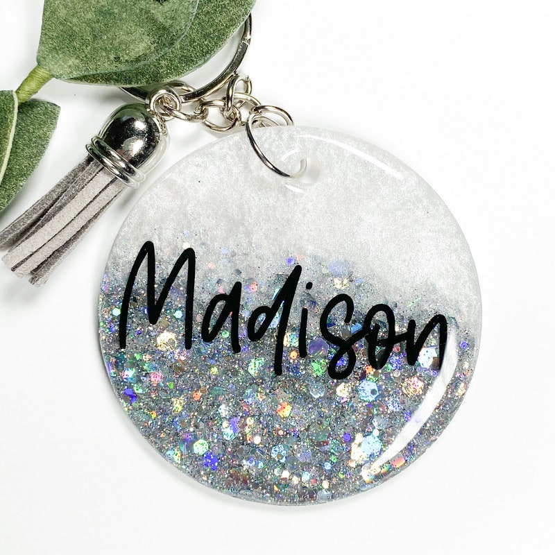 Custom Resin Keychain - Etsy