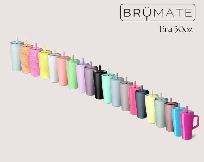Floral Lines Custom Brumate Era Leakproof Tumbler 30 Oz 40 Oz - Etsy
