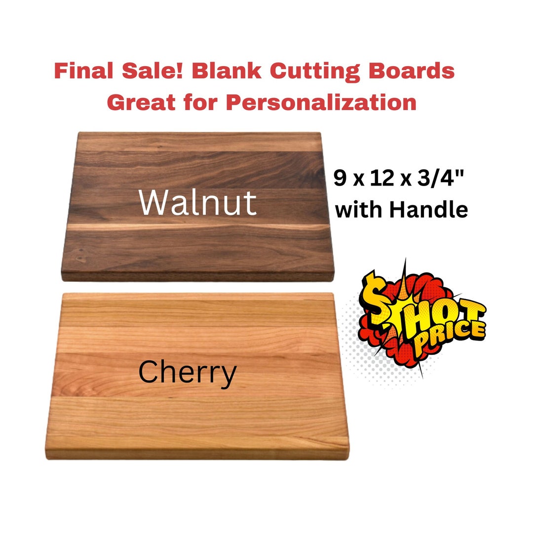 FINAL CLEARANCE Real Wood Cutting Board Blanks - Etsy