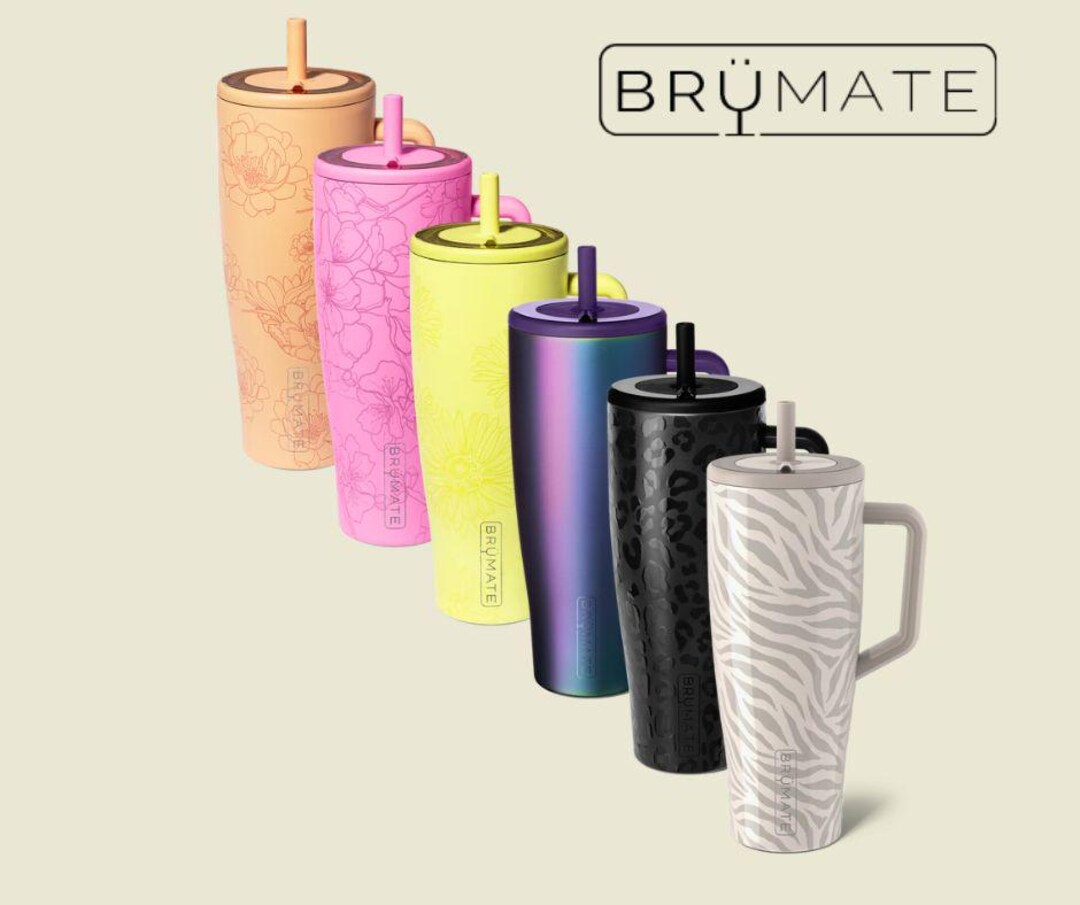 Personalized/custom Brumate Dark Aura and Onyx Leopard Era 40oz - Etsy