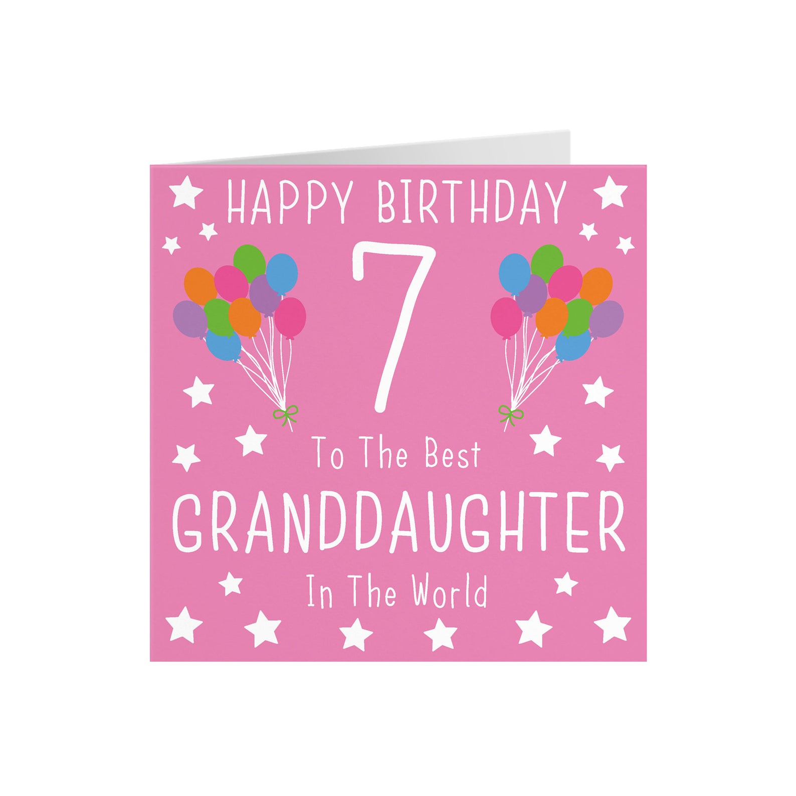 Granddaughter 7th Birthday Card Happy Birthday 7 To The Etsy de Granddaughter 7th Birthday Card Happy Birthday 7 To The Etsy de